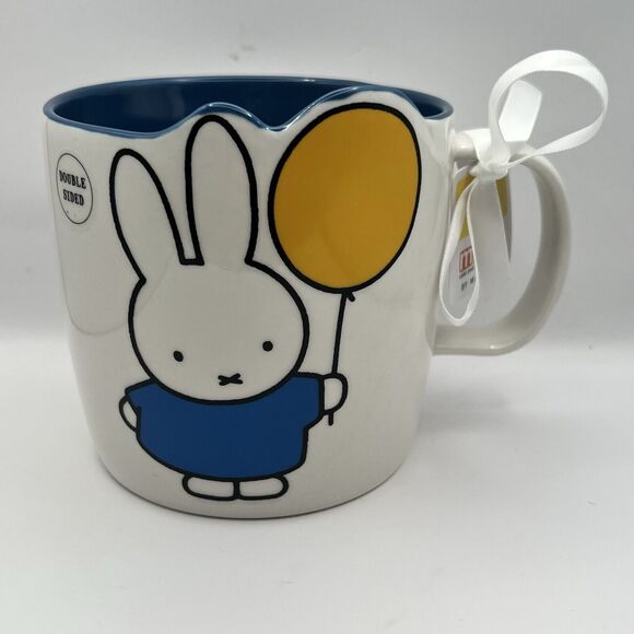 Dining | New Miffy By Magenta White Miffy With Balloon Double Sided ...
